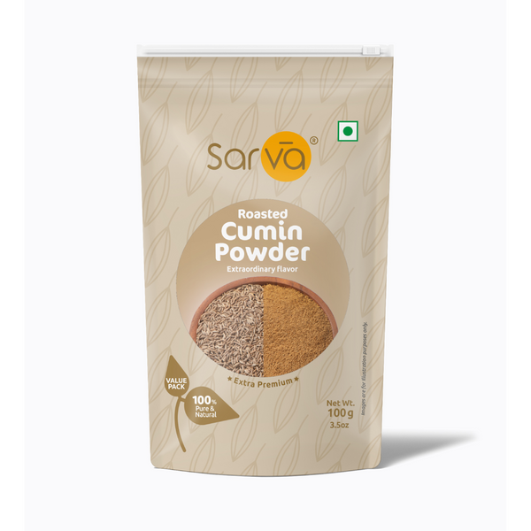 Buy Premium Roasted Cumin Powder Online - Sarva Foods