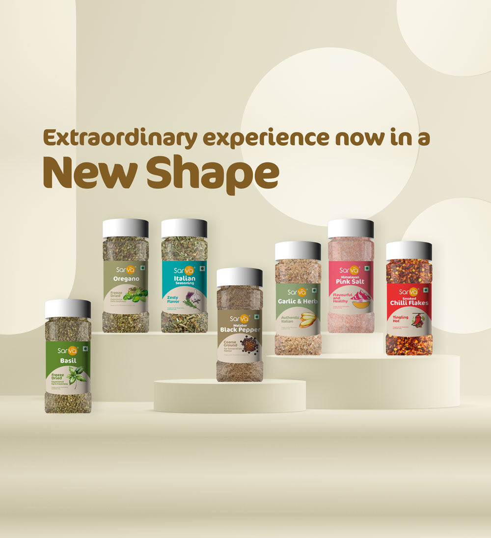 Sarva Foods: Extra Premium Spices & Ingredients - Buy Online In India