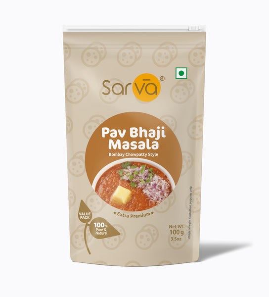 Buy Pav Bhaji Masala - Chowpatty Style Online - Sarva Foods