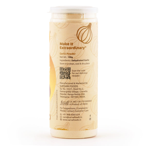 Buy Premium Garlic Powder Online - Sarva Foods